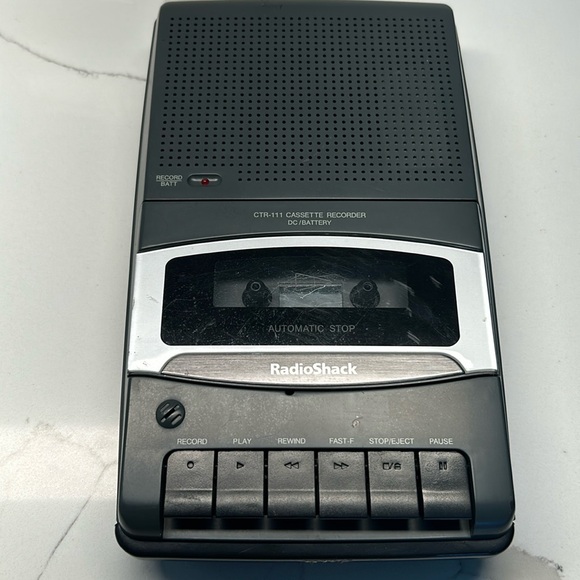 Radio Shack | Portable Audio & Video | Radioshack Cassette Recorder ...